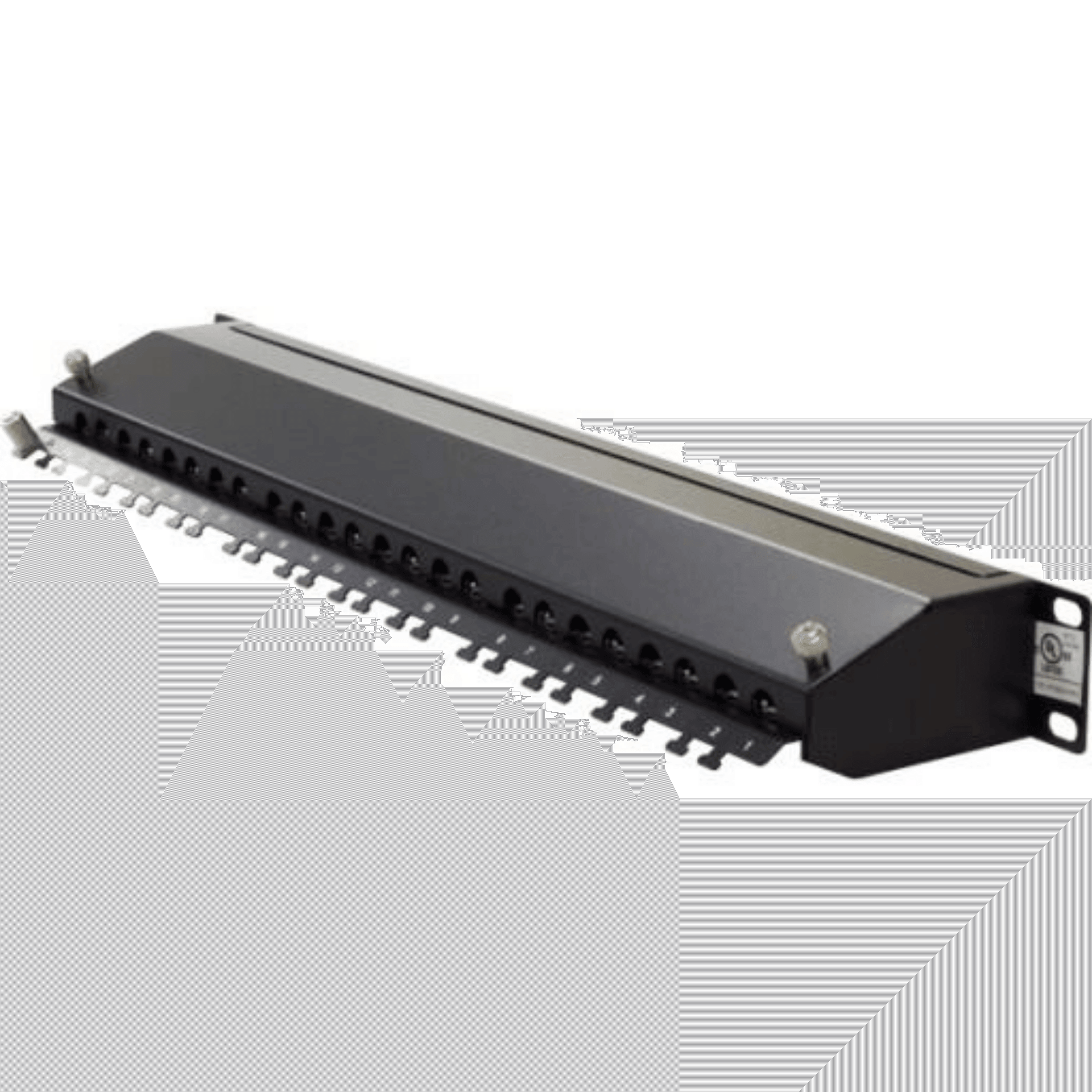 24 port CAT6A Shielded Patch Panel - Krone Type Terminal | J2R Cabling ...